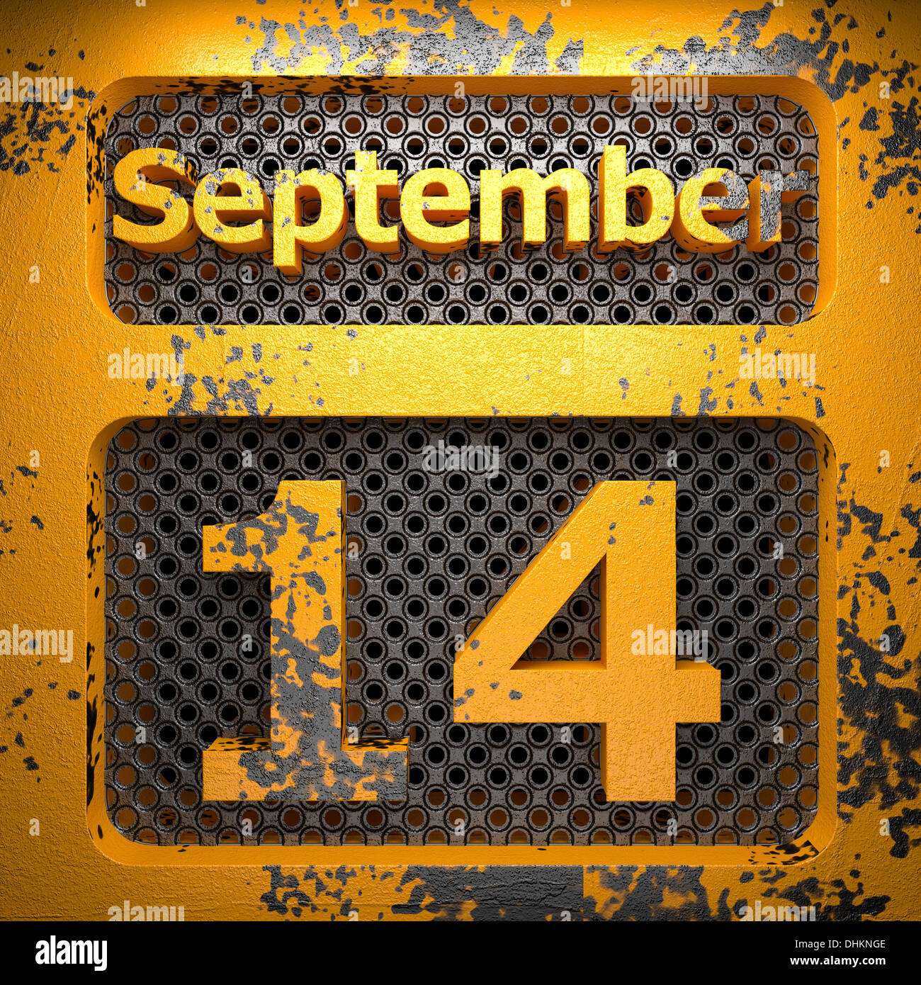 September 14 calendar date hi-res stock photography and images - Alamy