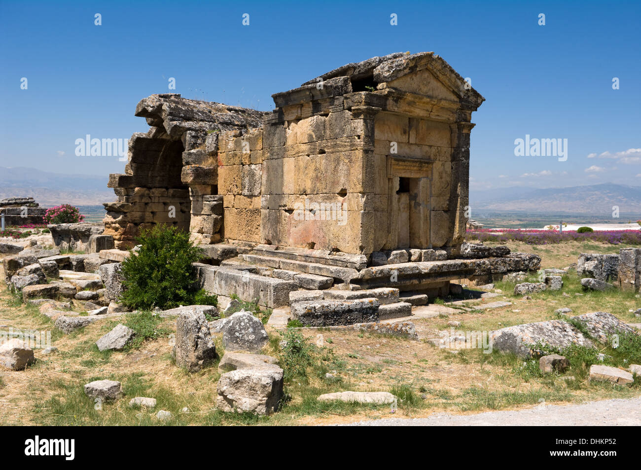 Greek and Roman Necropolis in the ancient city of Hierapolis (Taurus ...