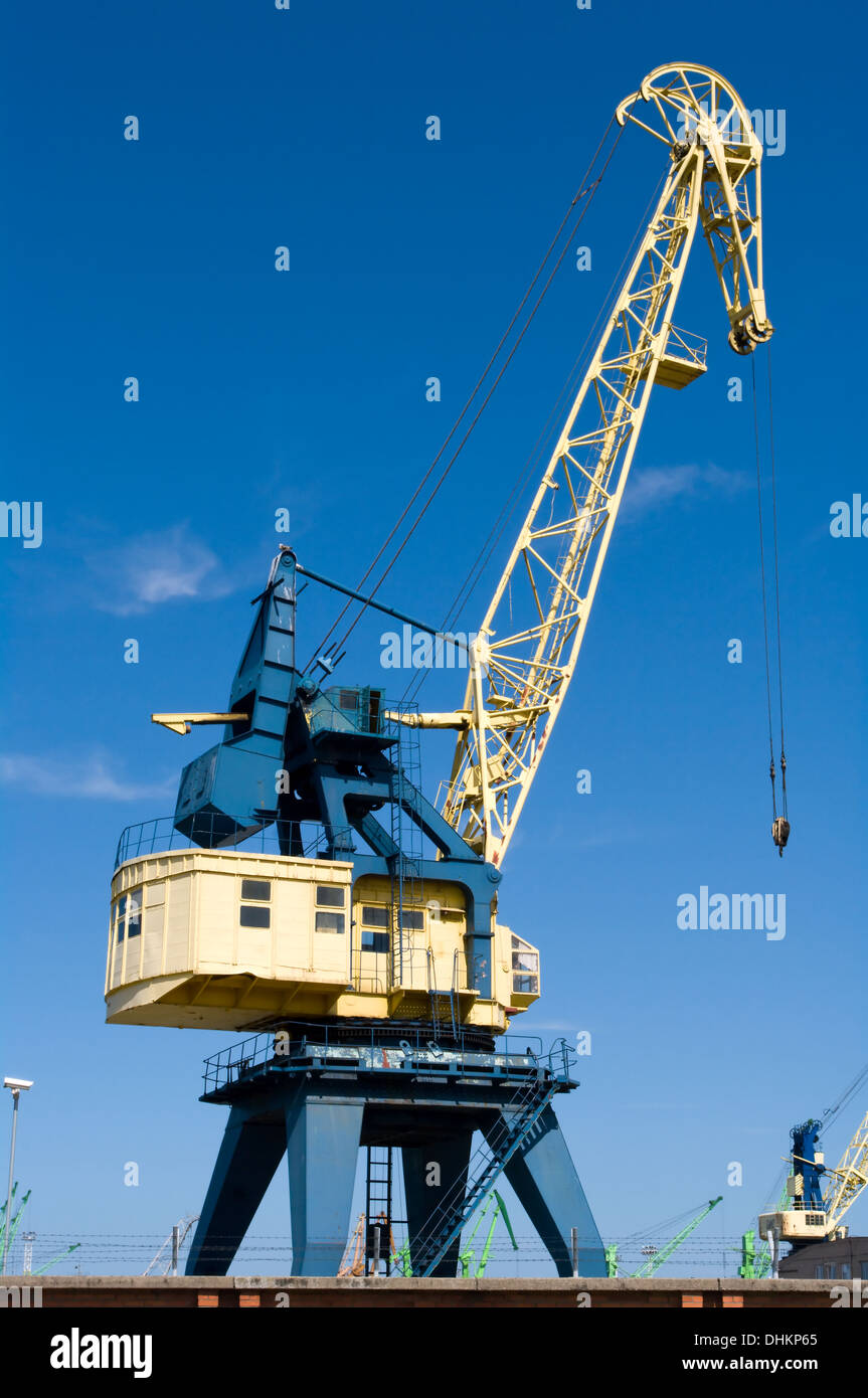 A frame tower crane hi-res stock photography and images - Alamy