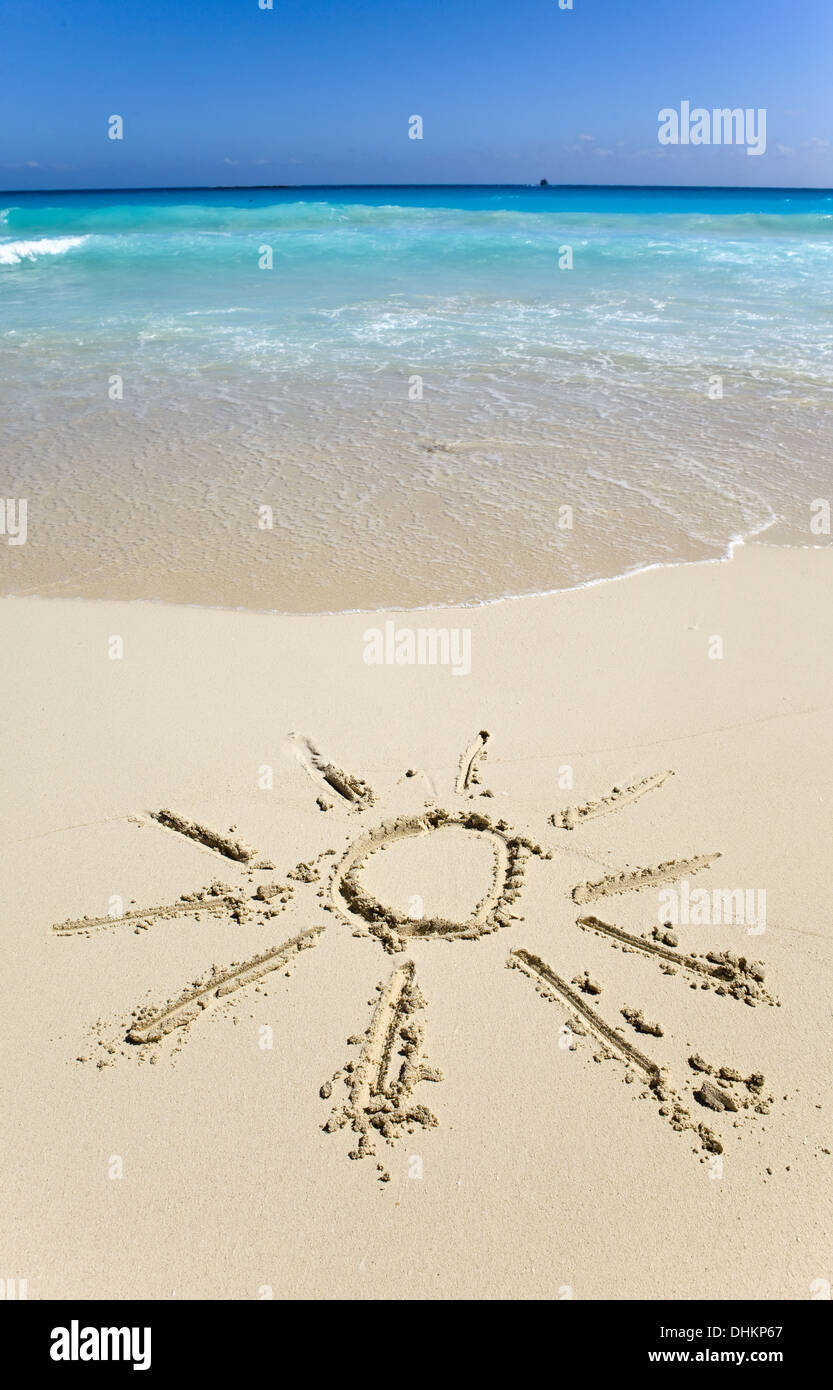 Picture on sand Stock Photo - Alamy
