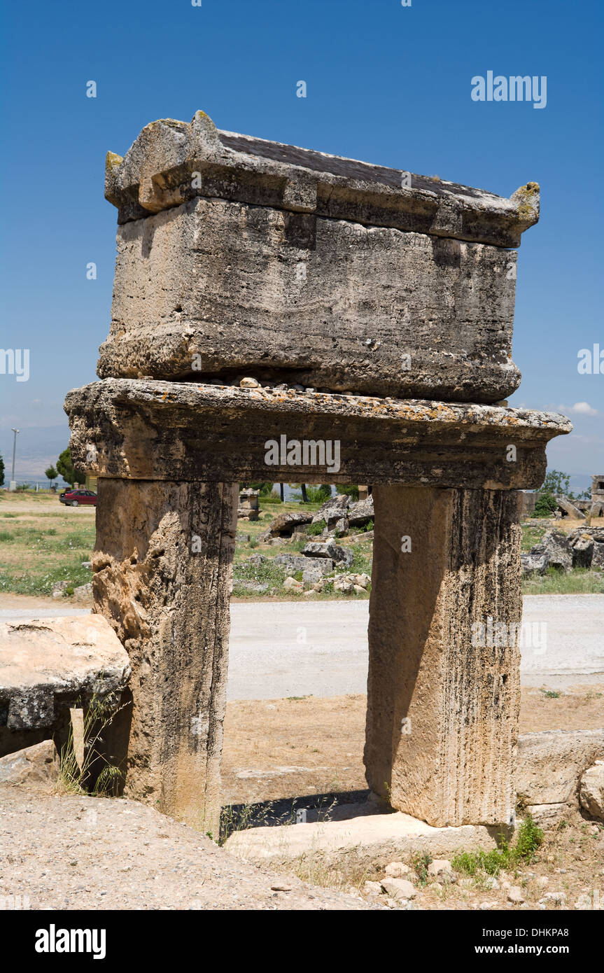 Greek and Roman Necropolis in the ancient city of Hierapolis (Taurus ...