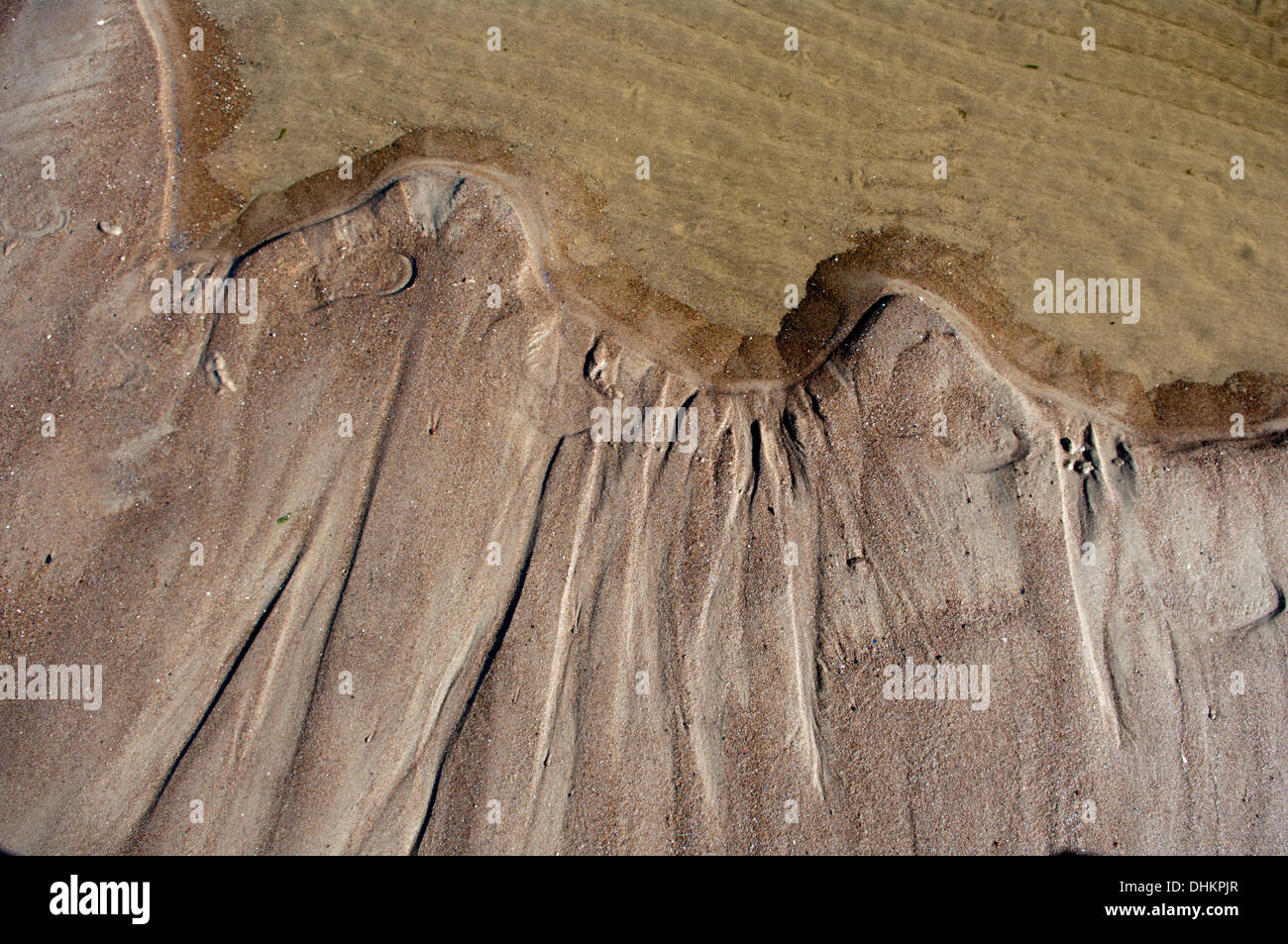 Waves sand ripples hi-res stock photography and images - Alamy