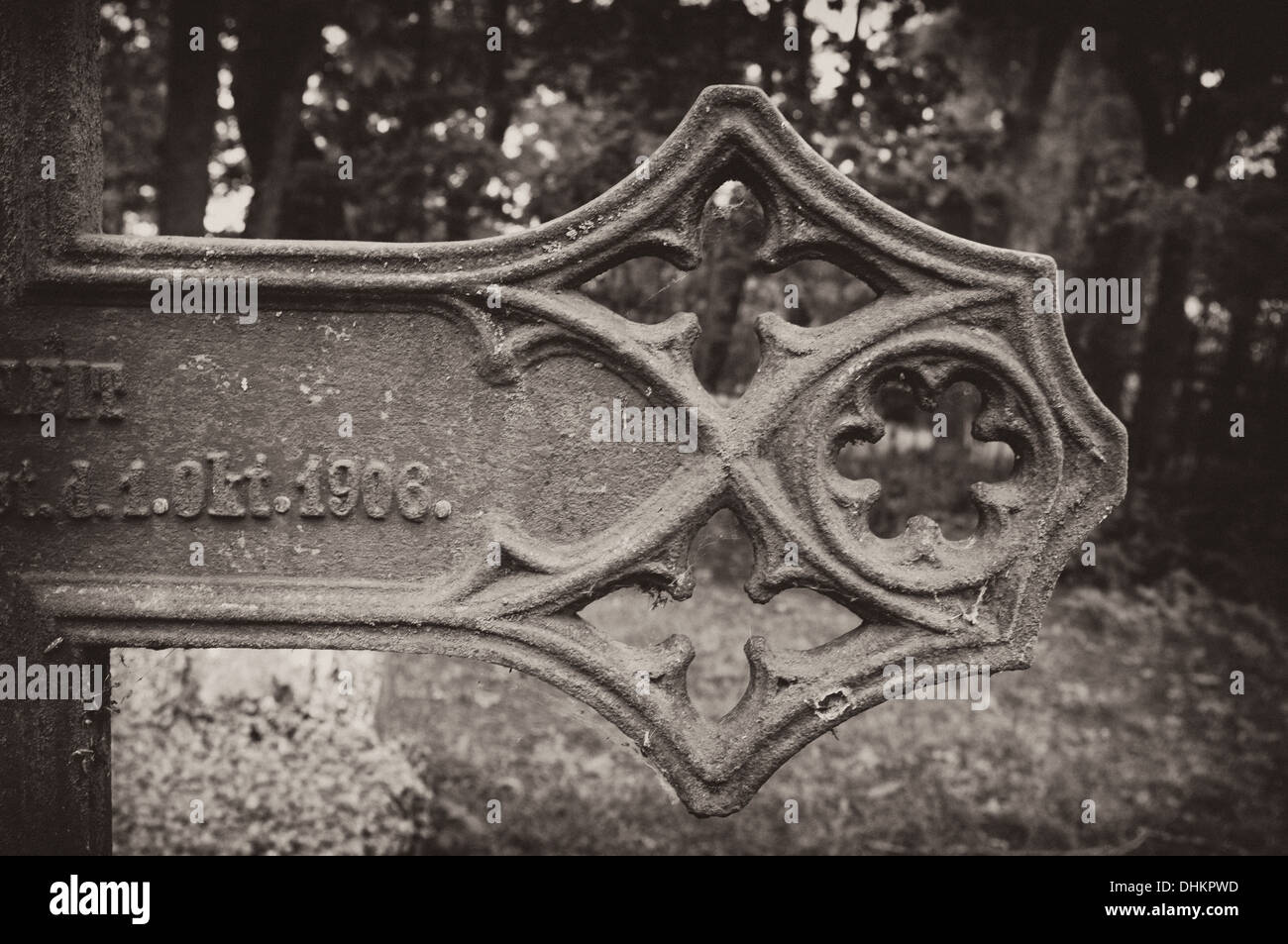 Detail of iron cross Stock Photo - Alamy