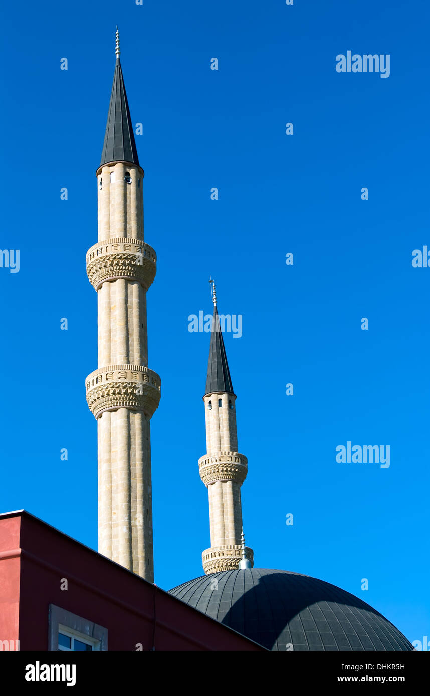Minaret of the mosque in Kemer, Turkey Stock Photo - Alamy