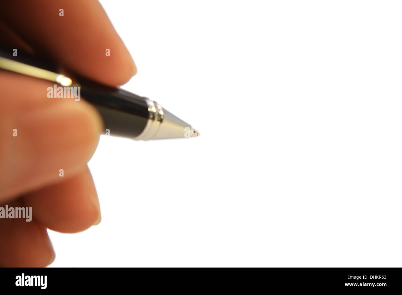 Signing writing hi-res stock photography and images - Alamy