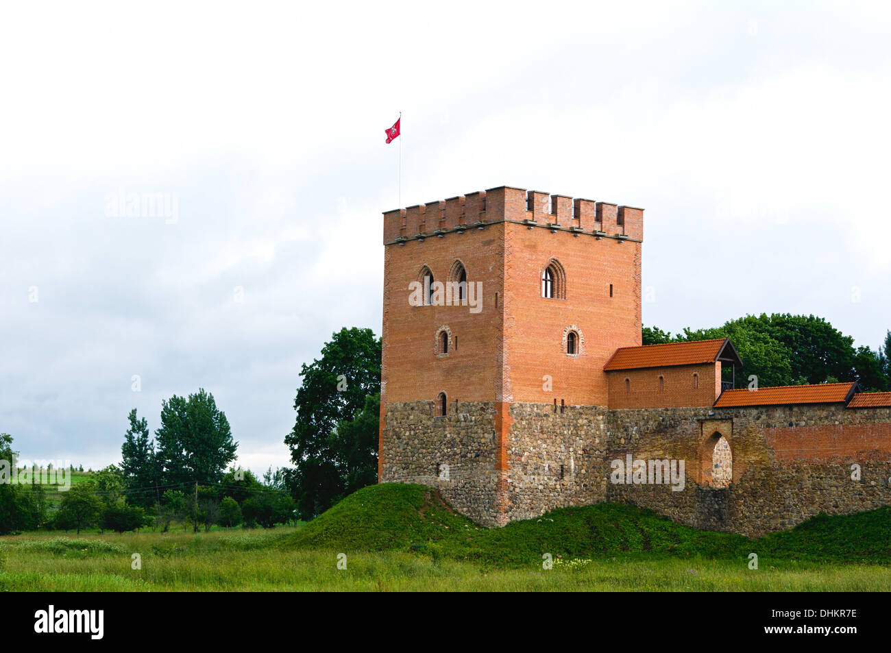 Medieval castle of Medininkai, Lithuania Stock Photo - Alamy