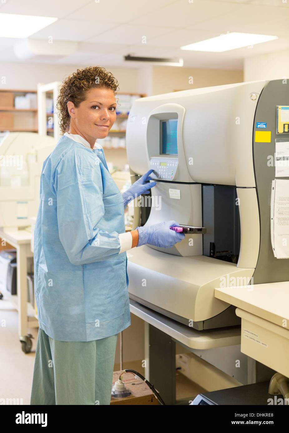 Coagulation Test Analysis Stock Photo - Alamy