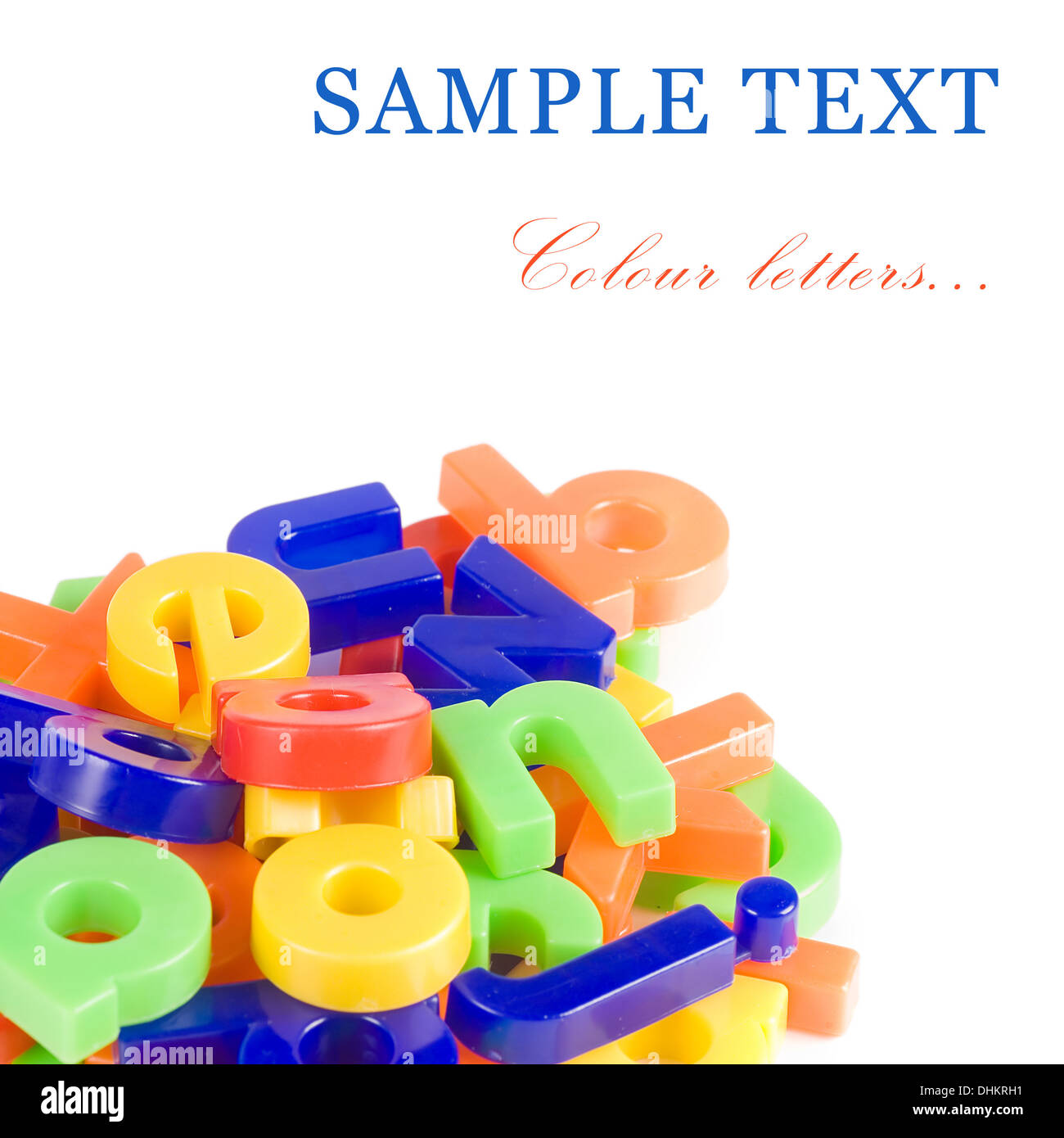 Plastic blocks font hi-res stock photography and images - Alamy