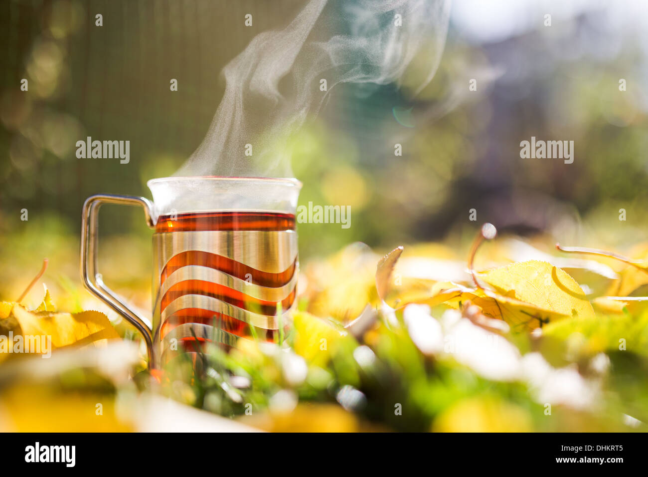 Steaming cup of tea hi-res stock photography and images - Alamy