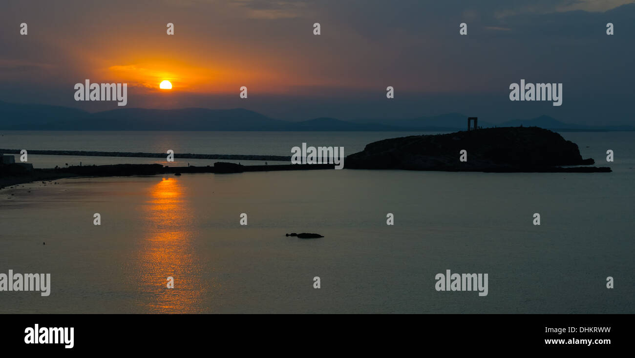 Naxos portara hi-res stock photography and images - Alamy