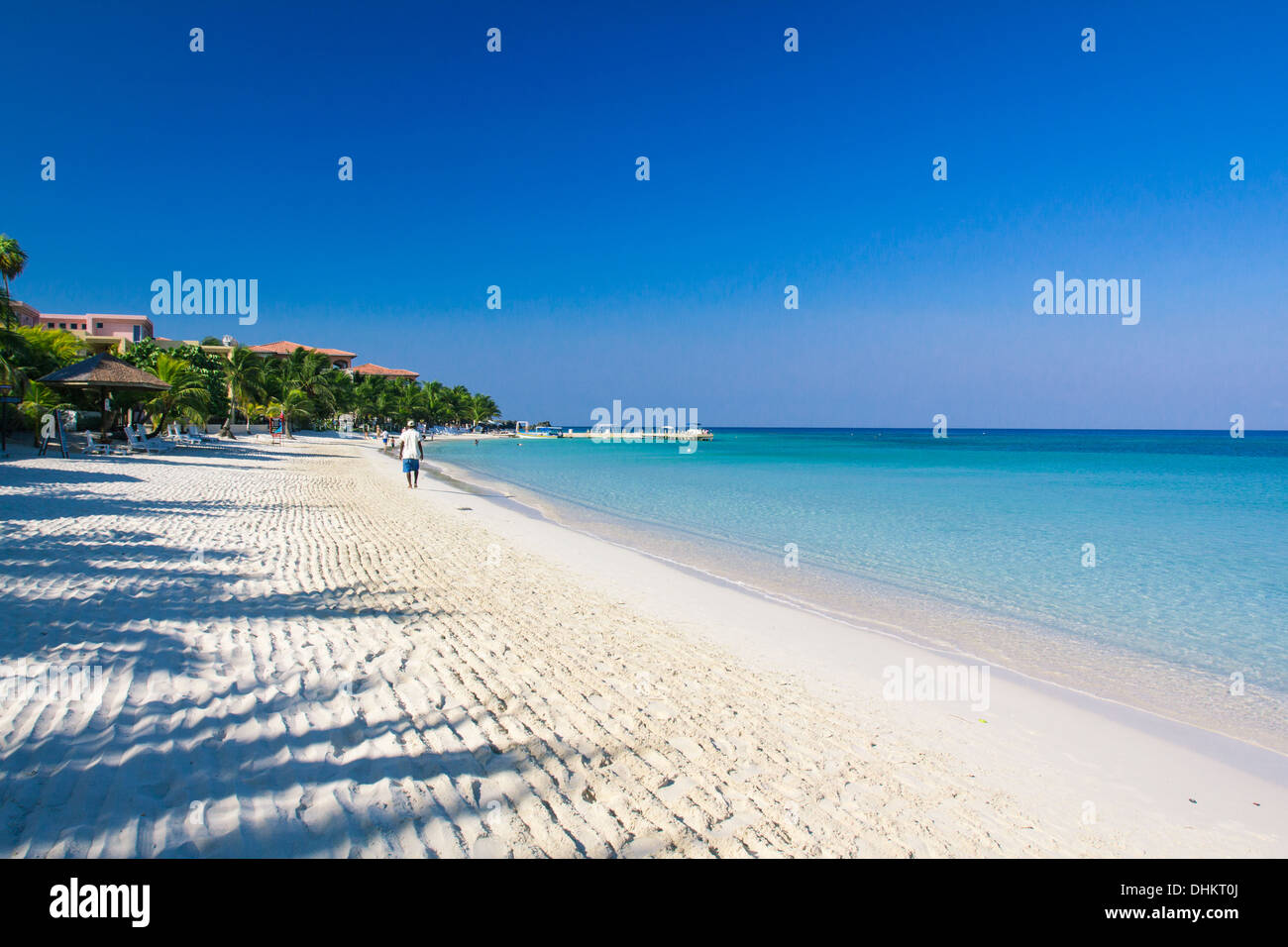 West Bay Beach, Roatan Stock Photo - Alamy