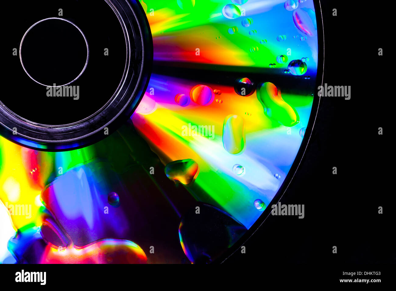Rainbow colour disc hi-res stock photography and images - Alamy