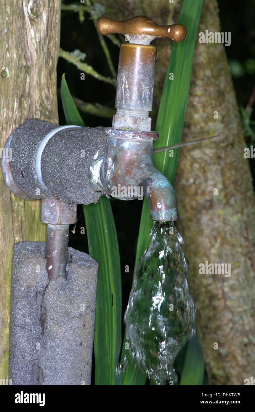 Tap stand pipe water supply hi-res stock photography and images - Alamy