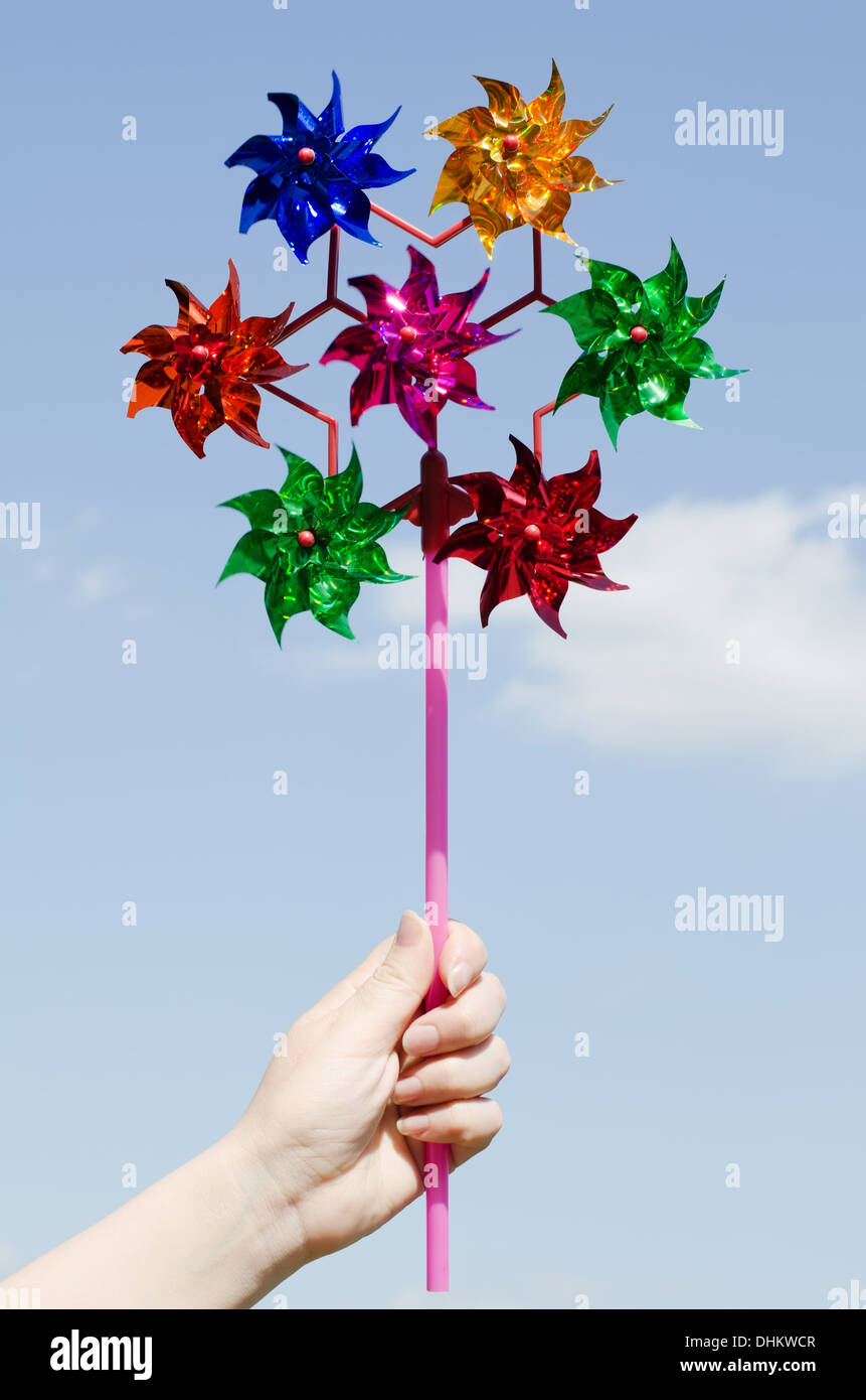 Holding Hand Windmill High Resolution Stock Photography and Images - Alamy