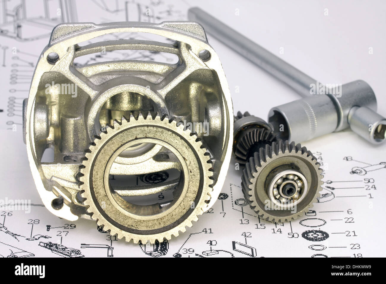 Details on the drawing Stock Photo - Alamy