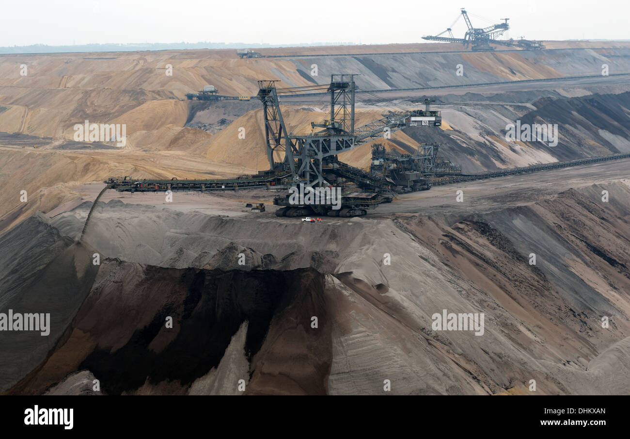 Open-cast coal mine Stock Photo - Alamy