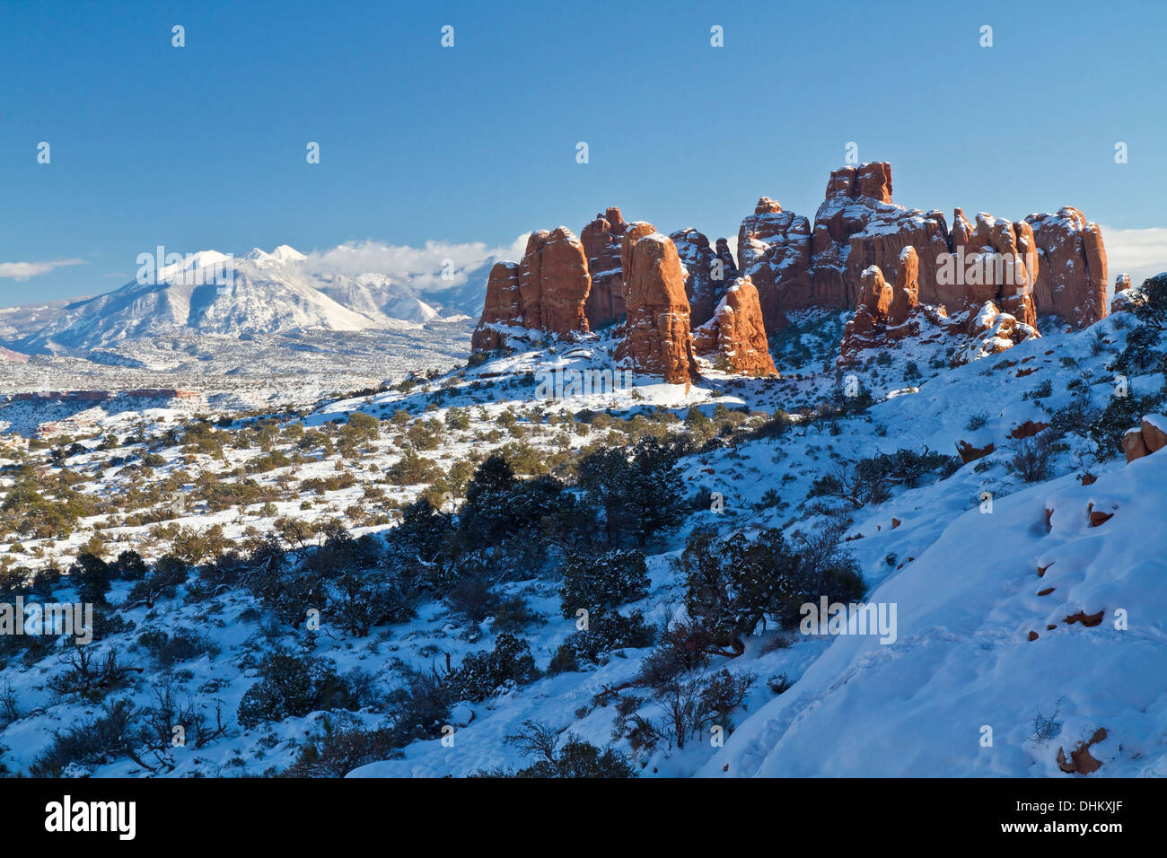 Arches trail hi-res stock photography and images - Alamy