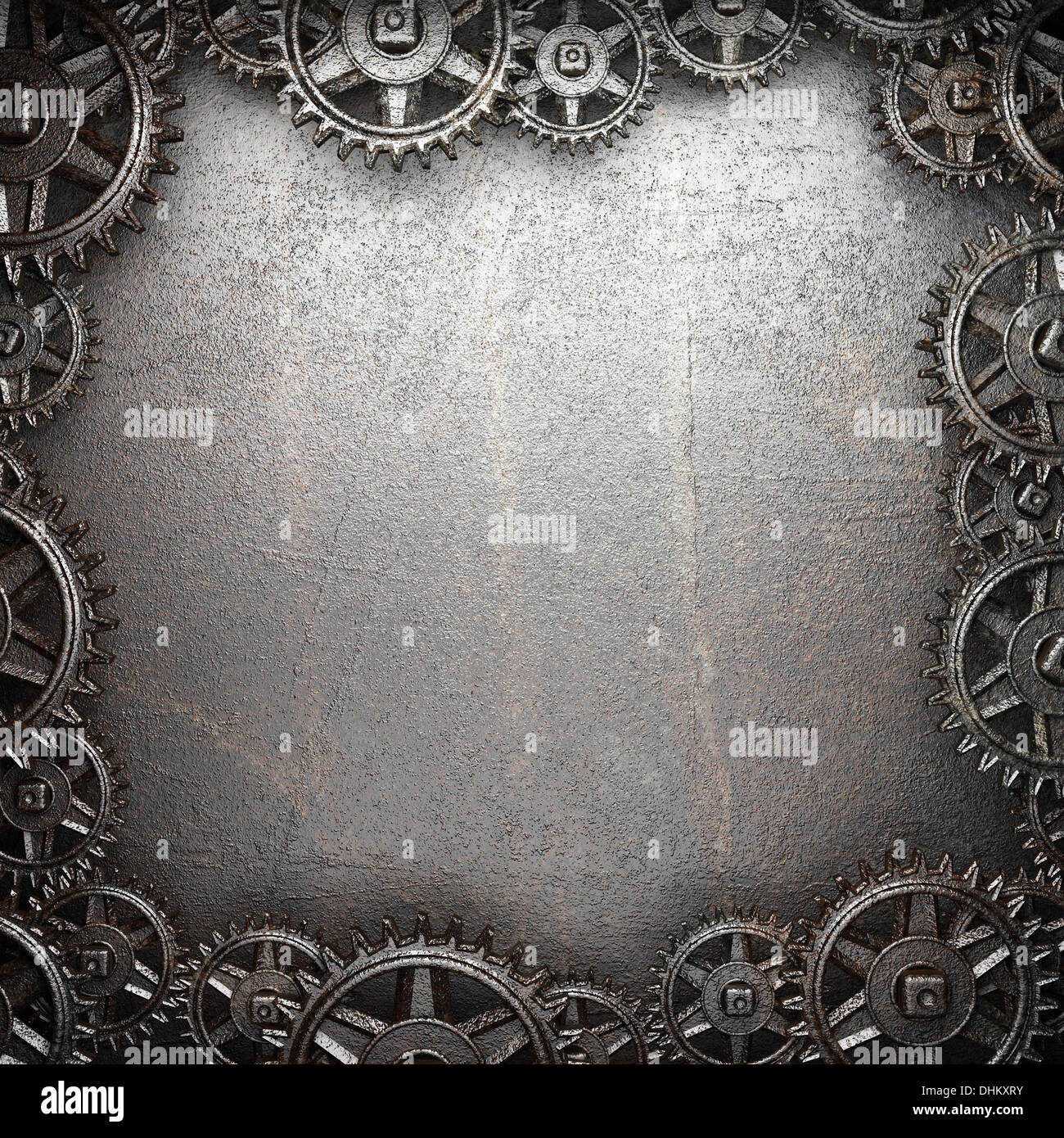 gear wheels on steel Stock Photo - Alamy