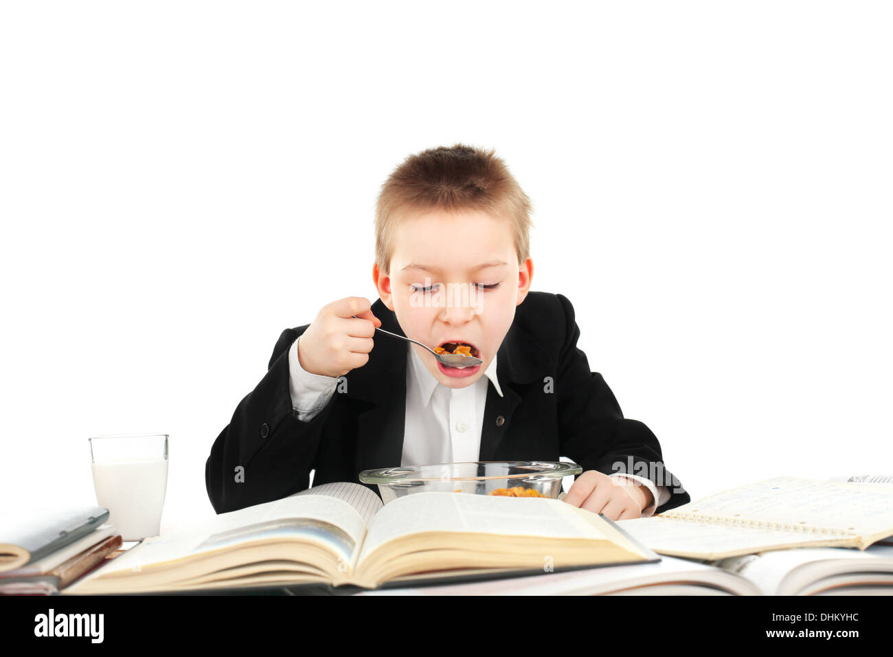 Child mouth pencil classroom hi-res stock photography and images - Alamy