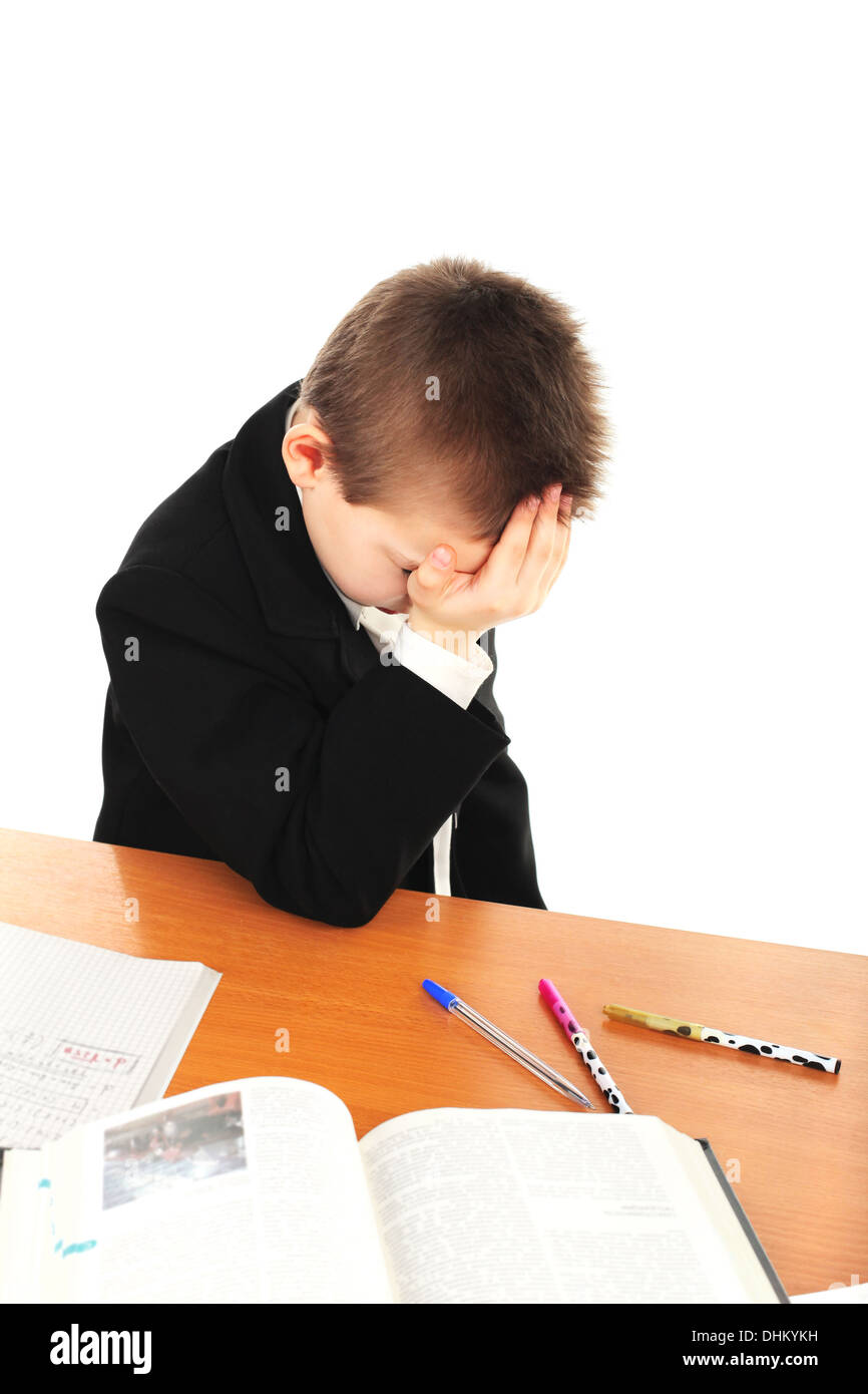 Sad Schoolboy High Resolution Stock Photography and Images - Alamy
