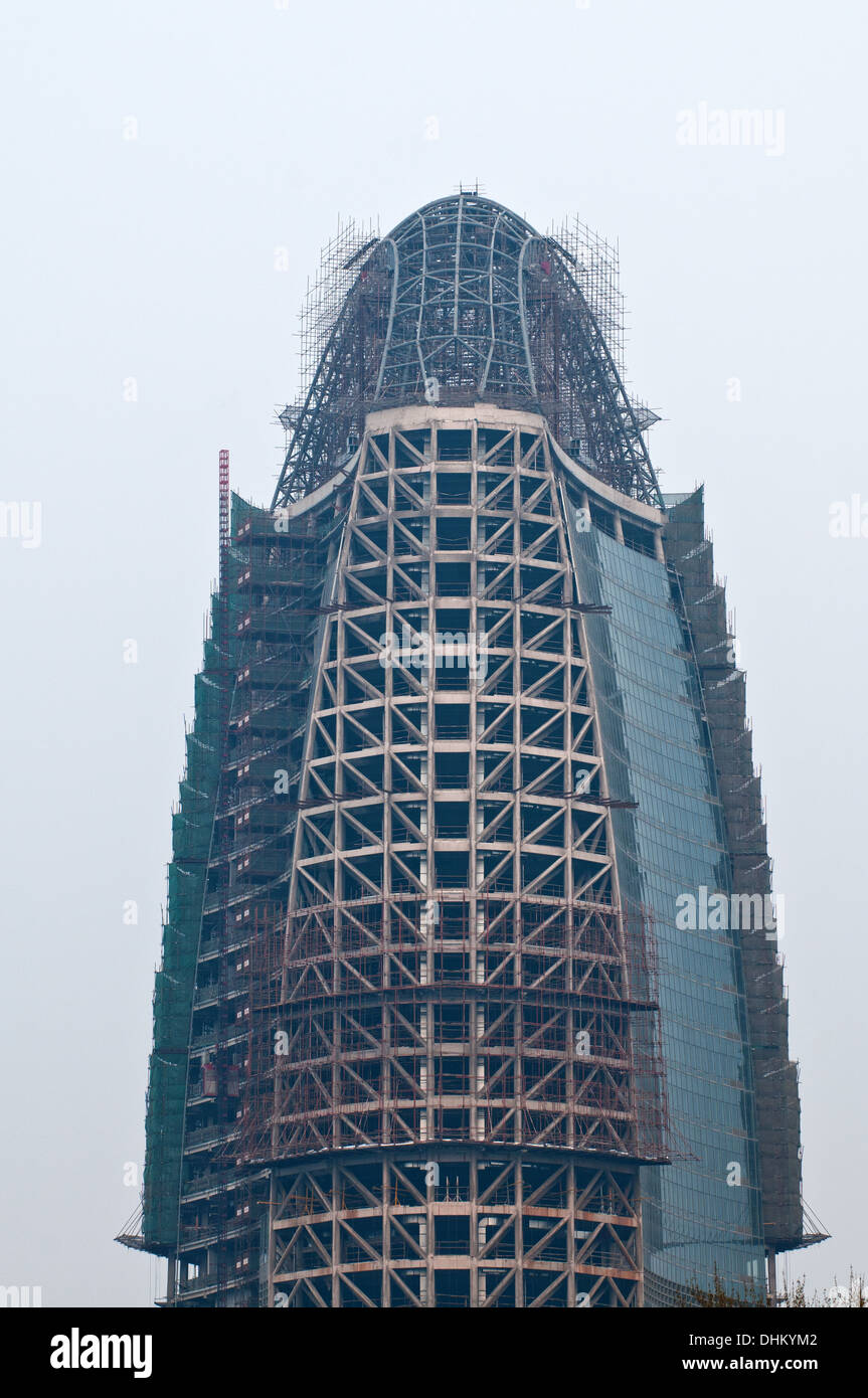 People's Daily newspaper building in Beijing Central Business District ...