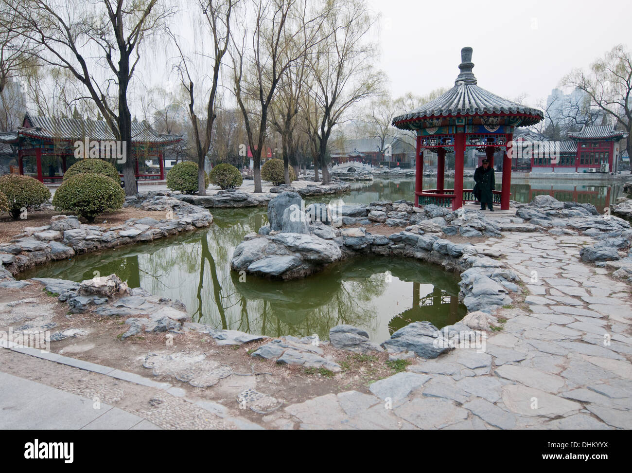 Ritan Park in the Jianguomen area in Chaoyang District, Beijing, China ...