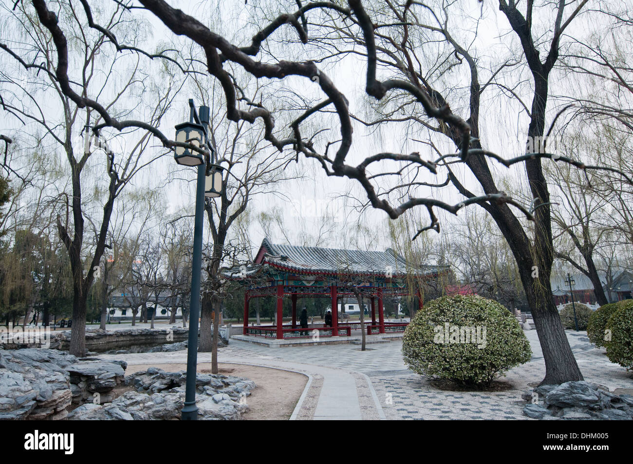 Ritan Park in the Jianguomen area in Chaoyang District, Beijing, China ...