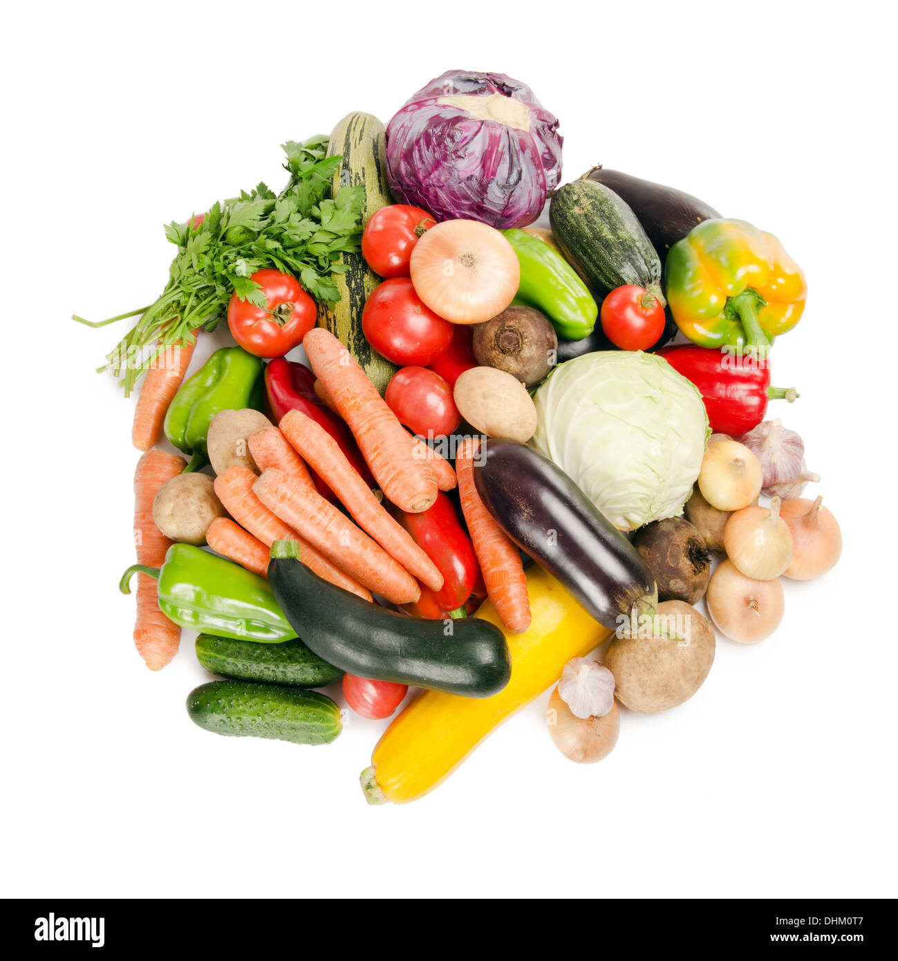 Assortment of fresh vegetables Stock Photo - Alamy