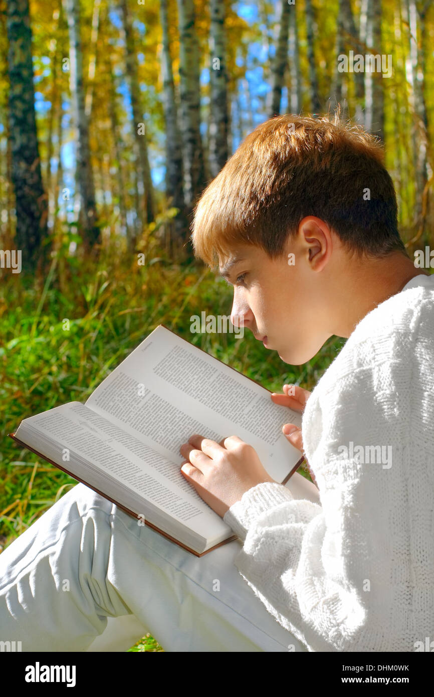 Studious white boy hi-res stock photography and images - Alamy