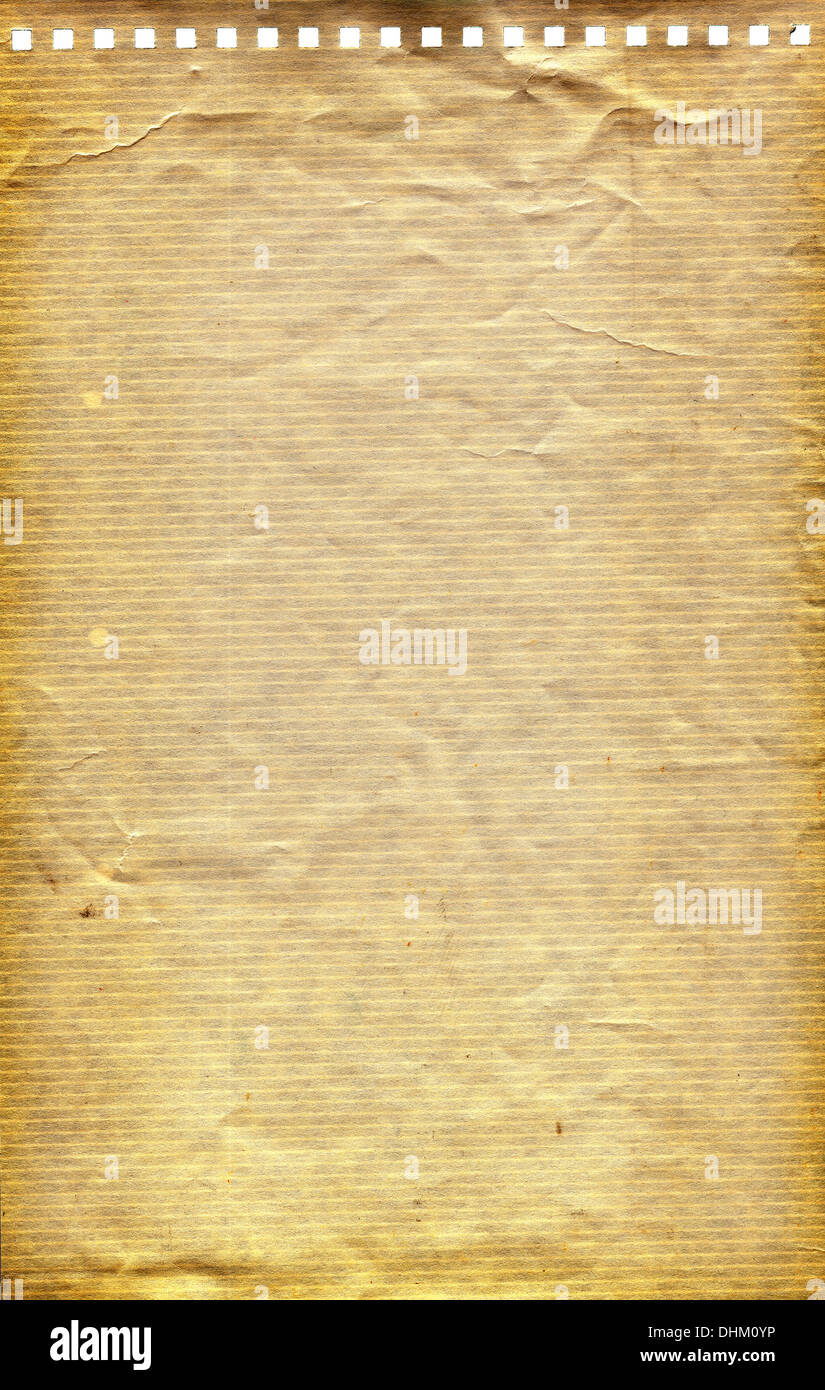 old paper page Stock Photo - Alamy