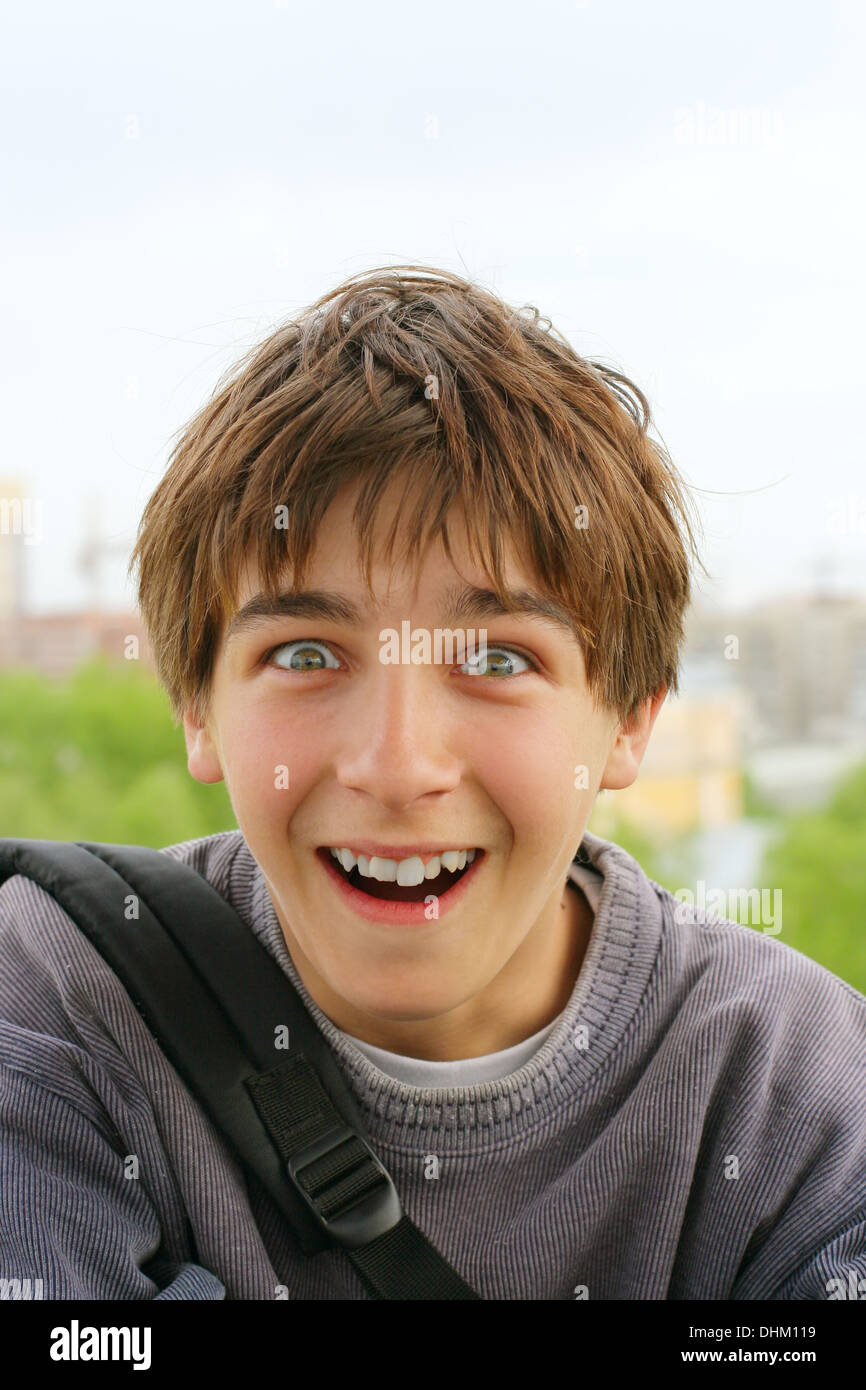 Boy face surprised hi-res stock photography and images - Alamy