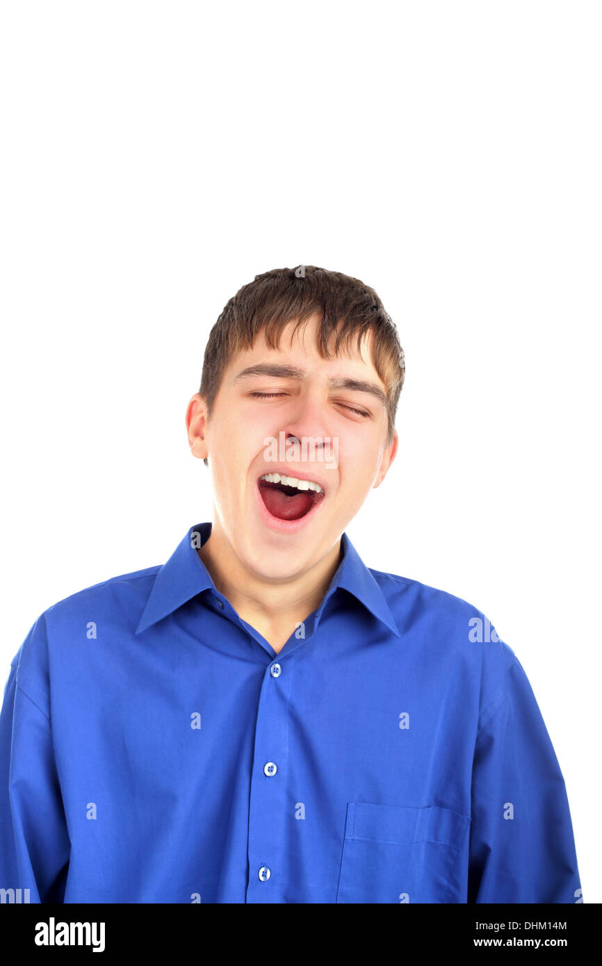 Yawning human hi-res stock photography and images - Alamy