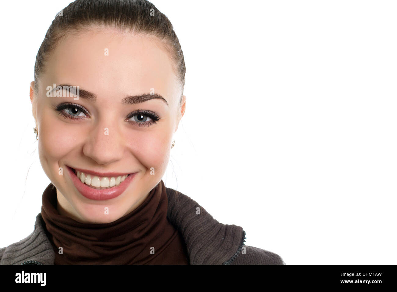 Smiling with dimples hi-res stock photography and images - Alamy