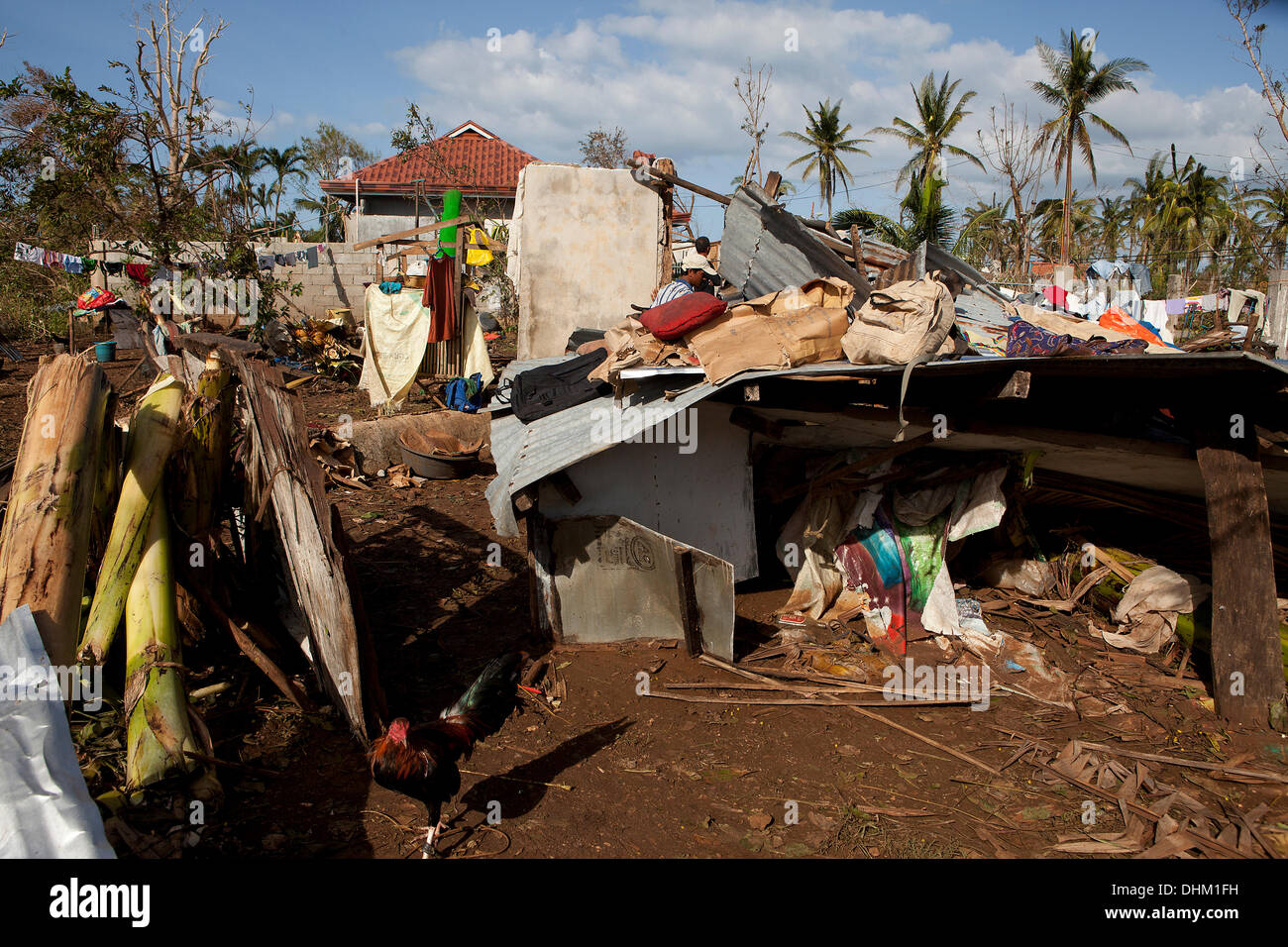 Typhoon damage philippines hi-res stock photography and images - Alamy