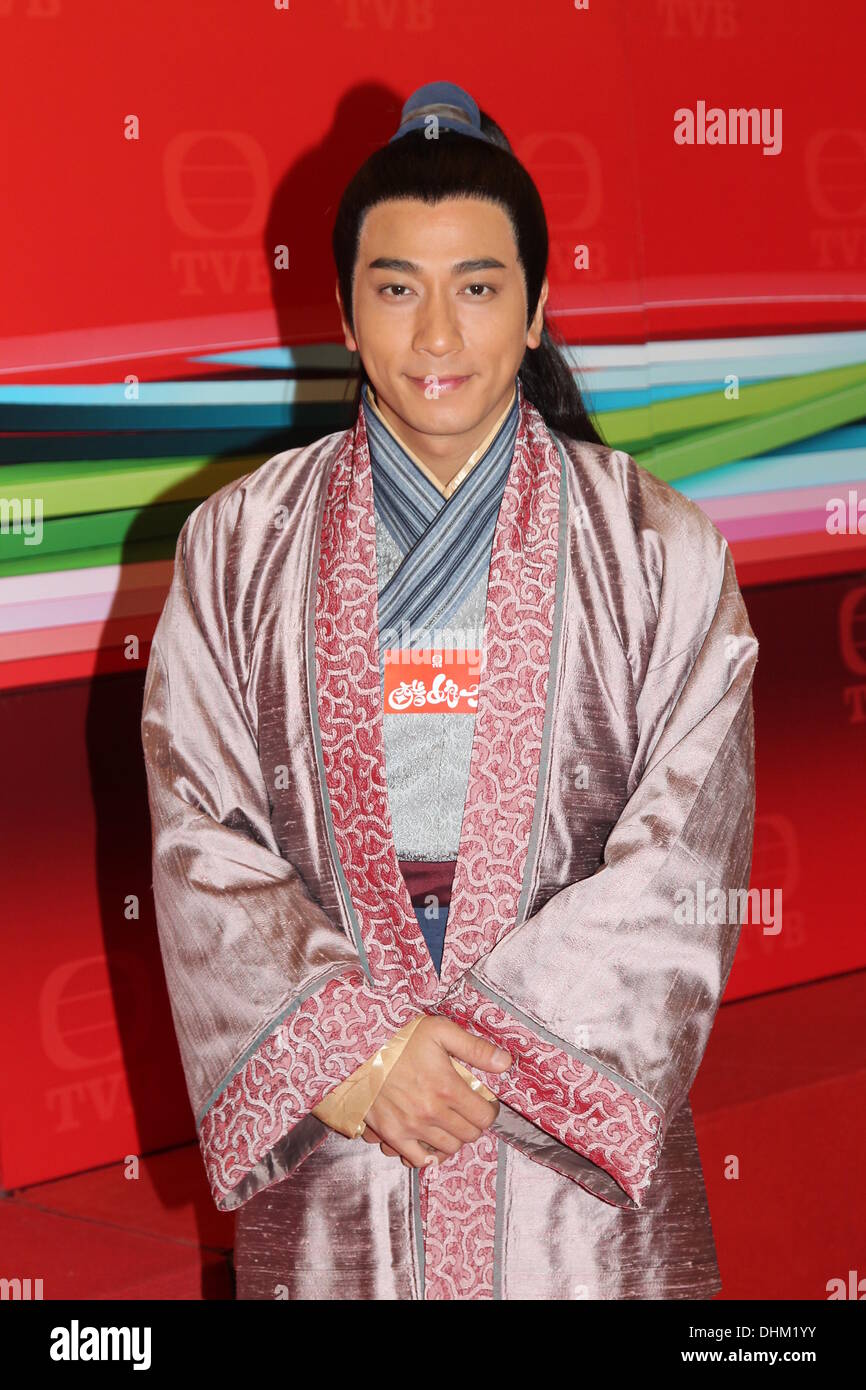 Hong Kong, China. 11th Nov, 2013. Ron Ng attends press conference of TV drama Vinegar Lady ...