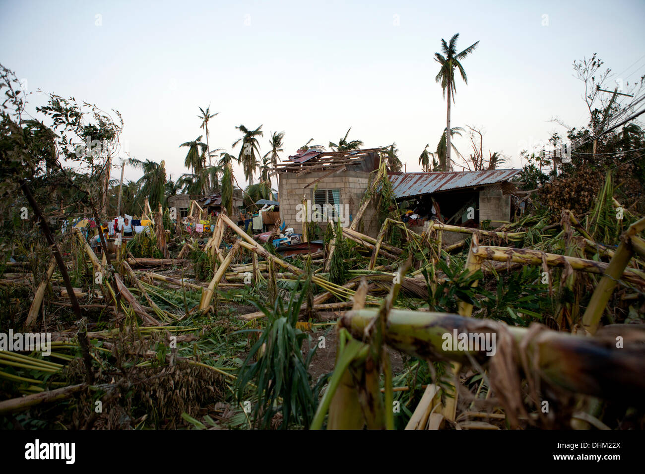 Typhoon yolanda hi-res stock photography and images - Alamy