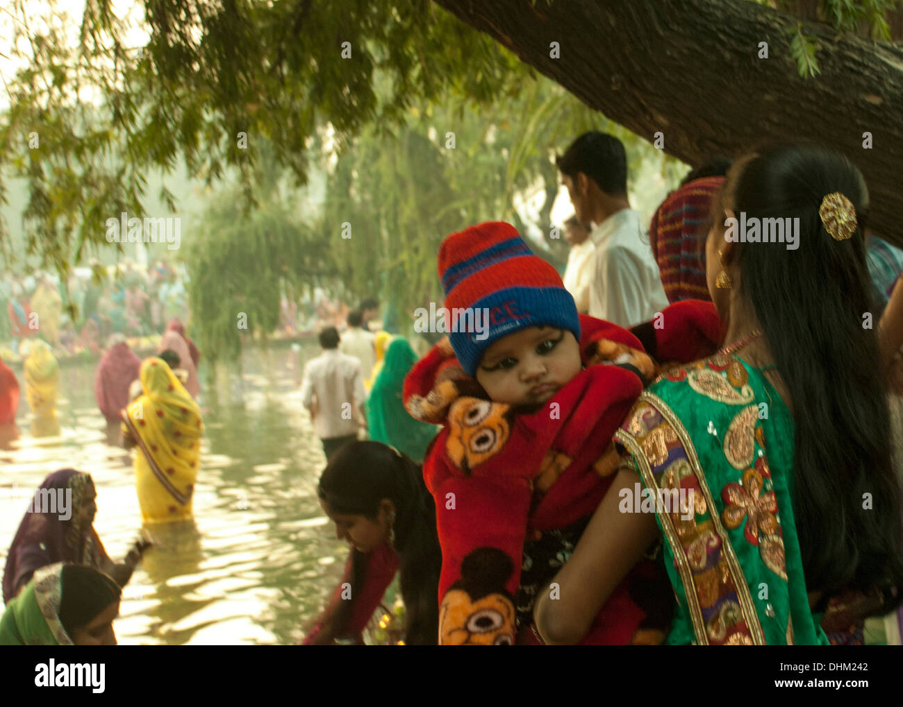 Chhath puja hi-res stock photography and images - Alamy