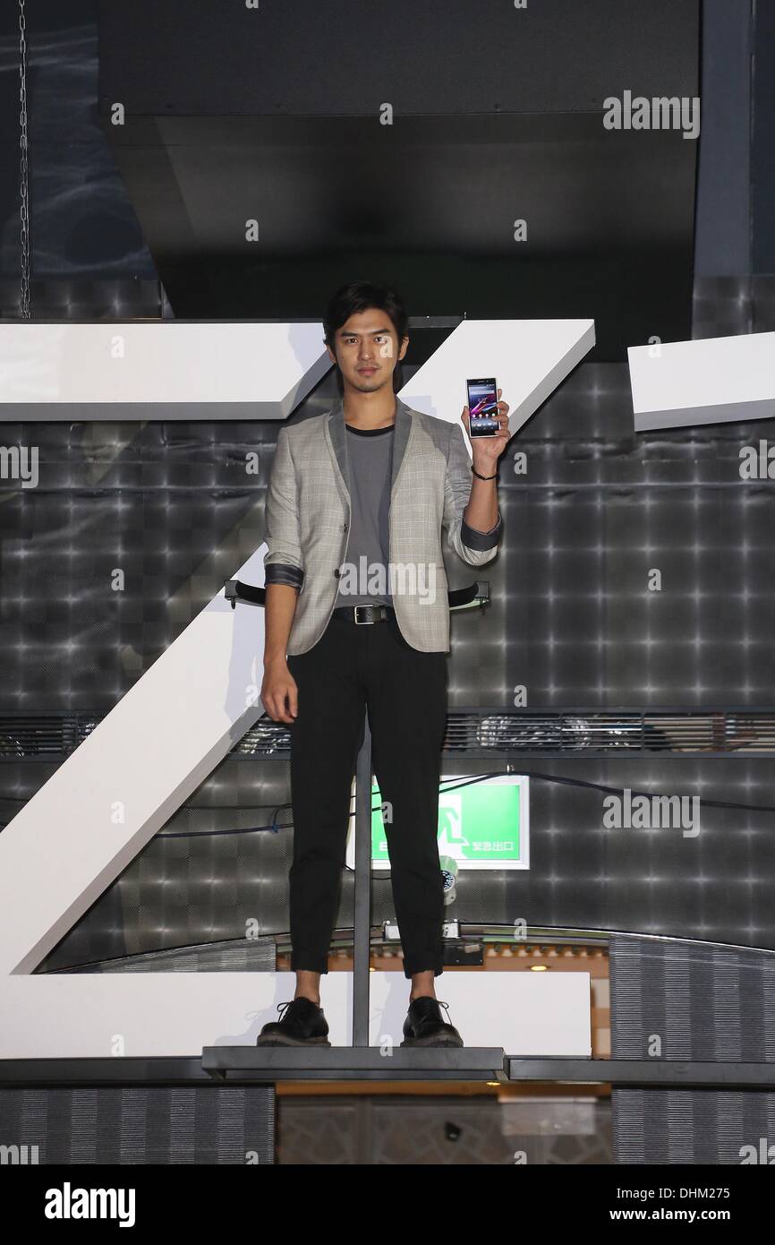 Taipei, China. 11th Nov, 2013. Actor Chen Bolin attends commercial ...