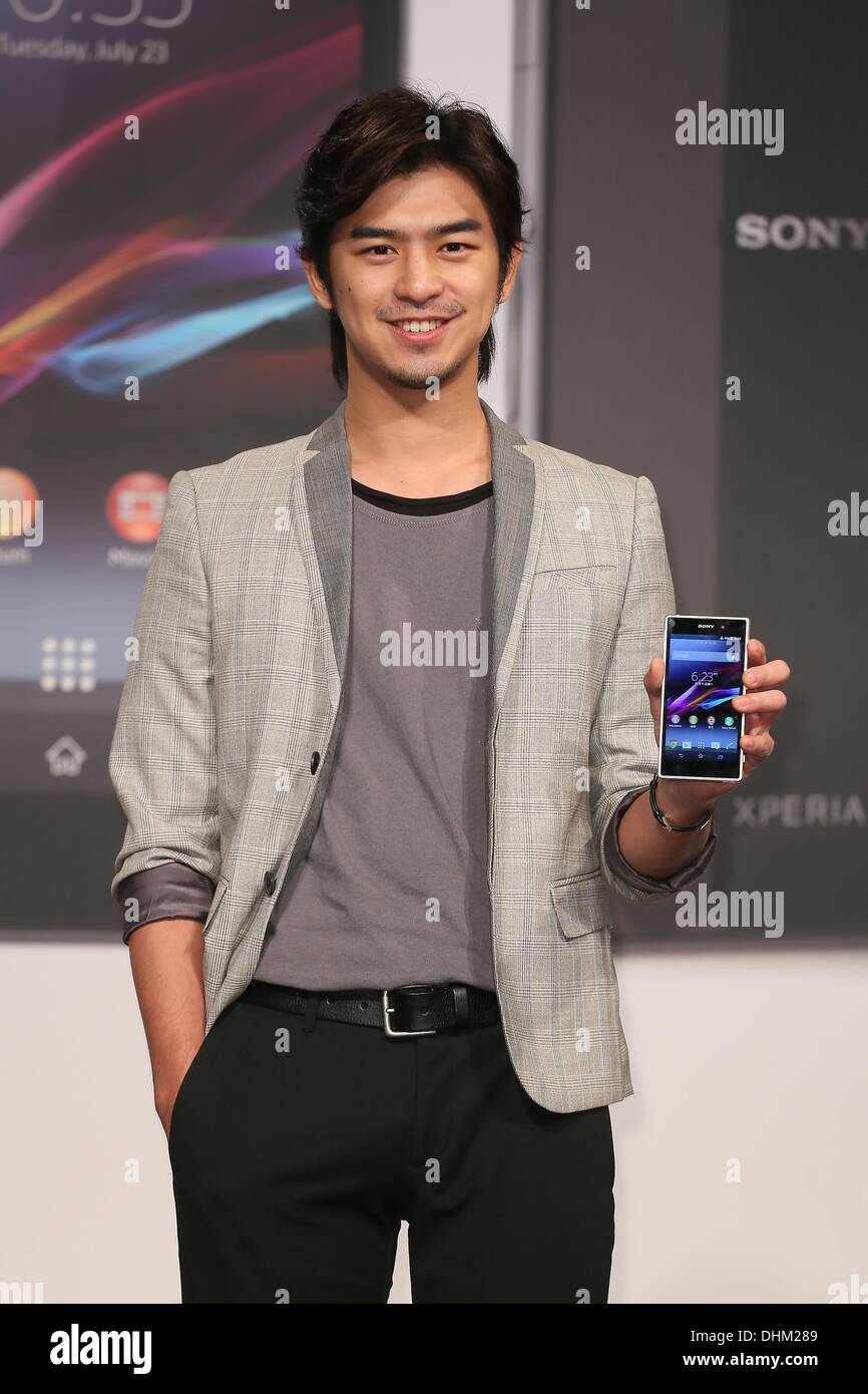 Taipei, China. 11th Nov, 2013. Actor Chen Bolin attends commercial ...