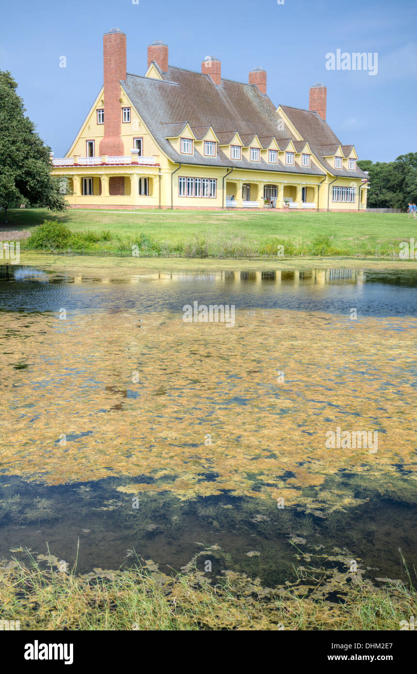The Whalehead Club in Corrolla in North Carolina's Outer Banks Stock ...