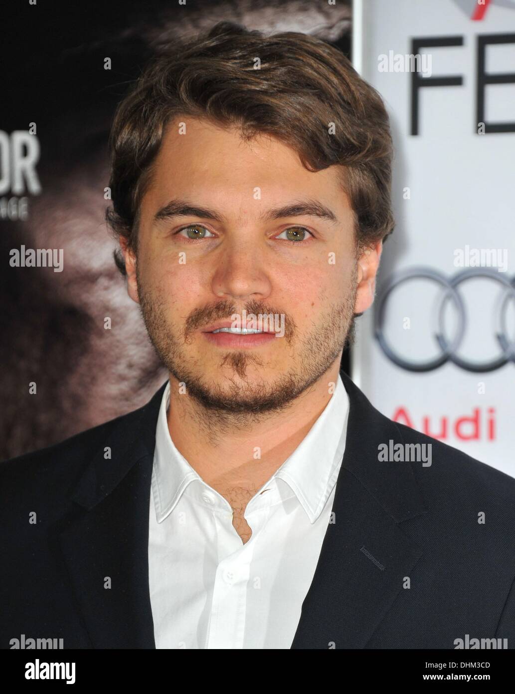 Los Angeles, CA, USA. 12th Nov, 2013. Emile Hirsch at arrivals for LONE ...
