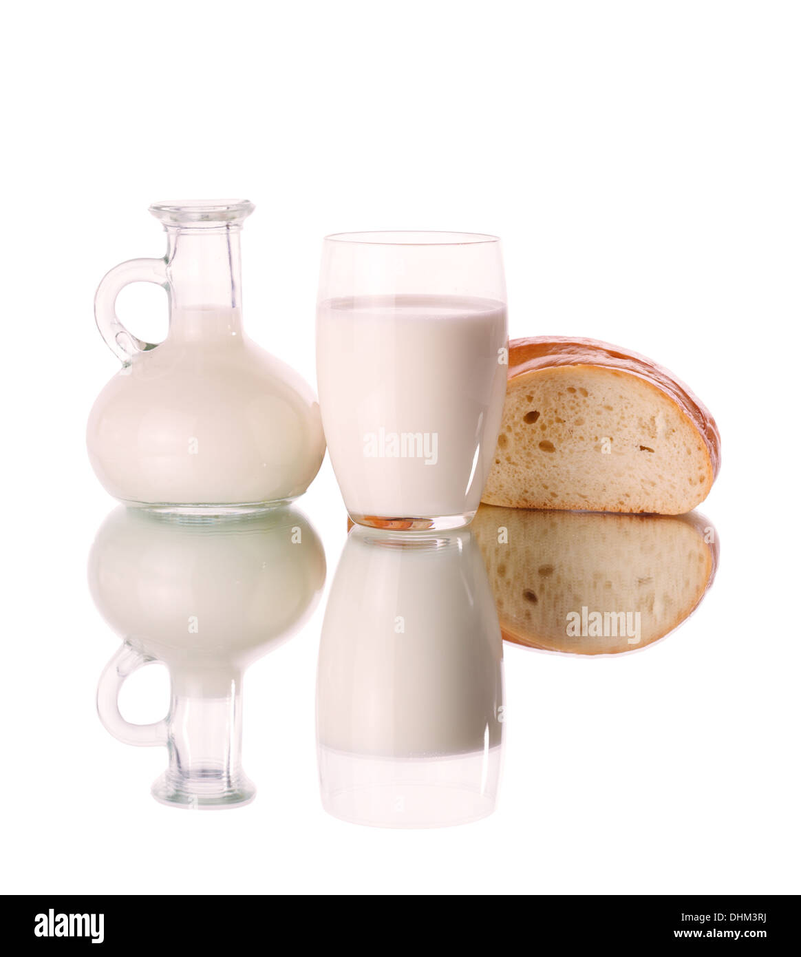 On table standing glass Cut Out Stock Images & Pictures - Alamy