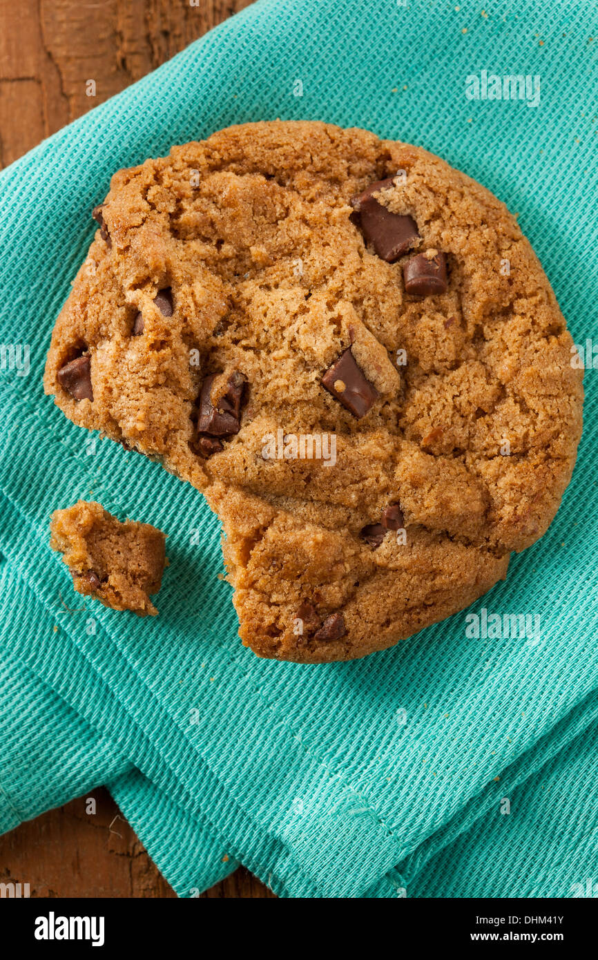 Homemade Chocolate Chip Cookies Ready to Eat Stock Photo - Alamy