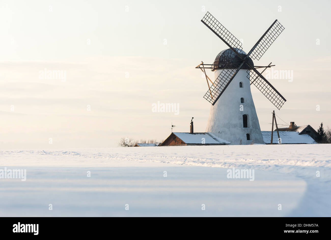 White Windmill High Resolution Stock Photography and Images - Alamy