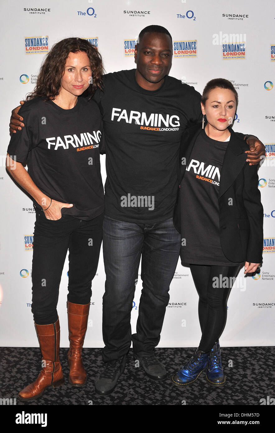 Minnie Driver, Adewale Akinnuoye-Agbaje, Jaime Winstone Sundance London ...