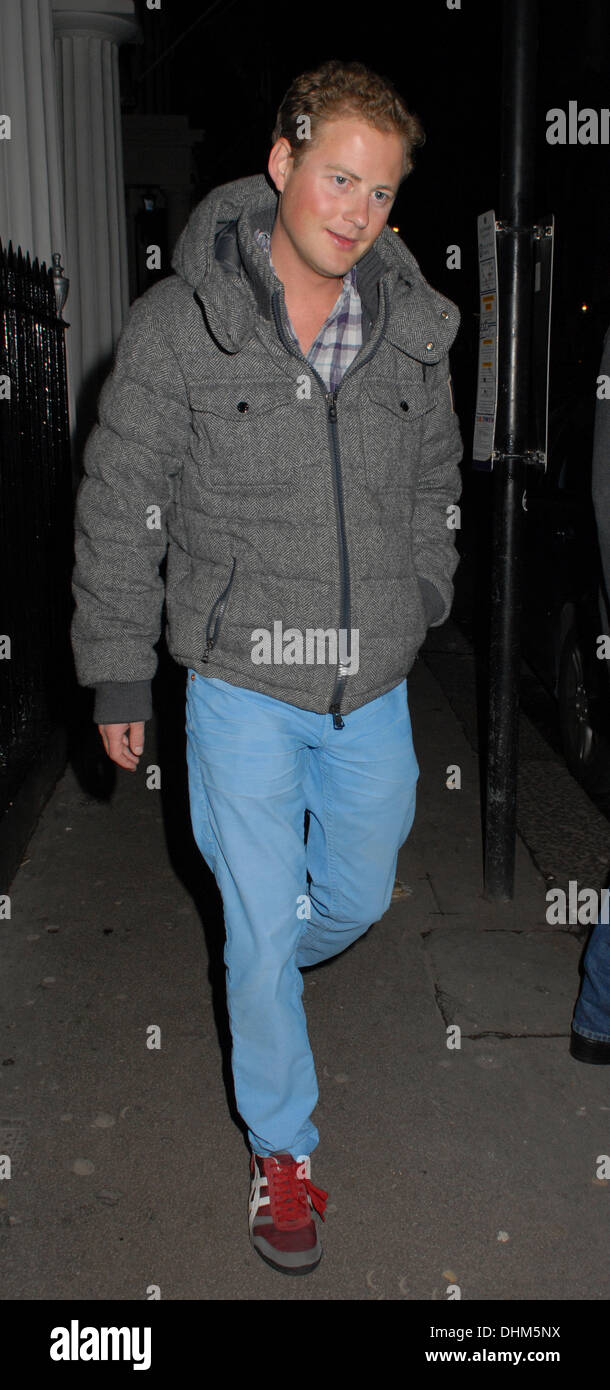 Guy Pelly leaving The Arts Club in Mayfair London, England - 28.04.12 ...