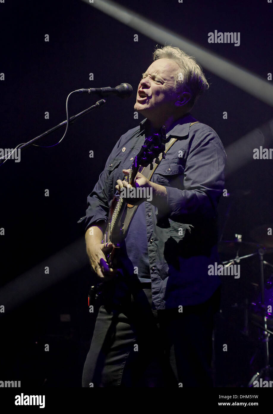 Bernard Sumner New Order perform at the Manchester O2 Apollo Manchester ...