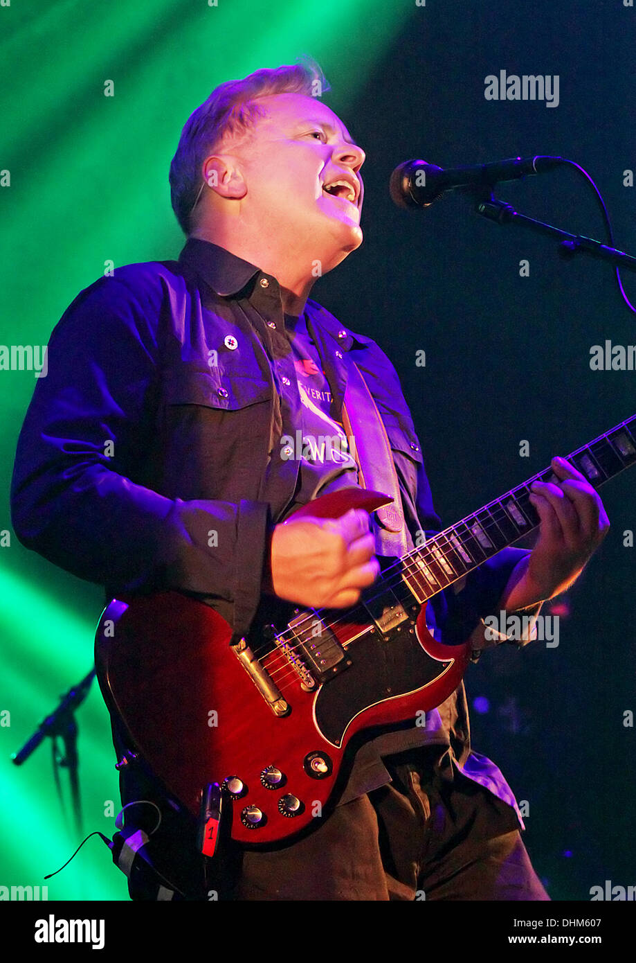 Bernard Sumner New Order perform at the Manchester O2 Apollo Manchester ...