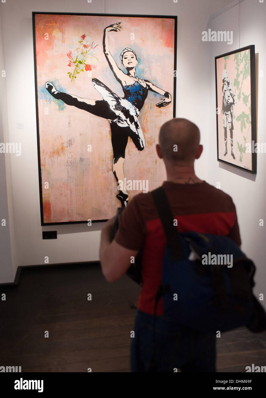 Xavier Prou aka 'Blek Le Rat' showcases previously unseen works during ...