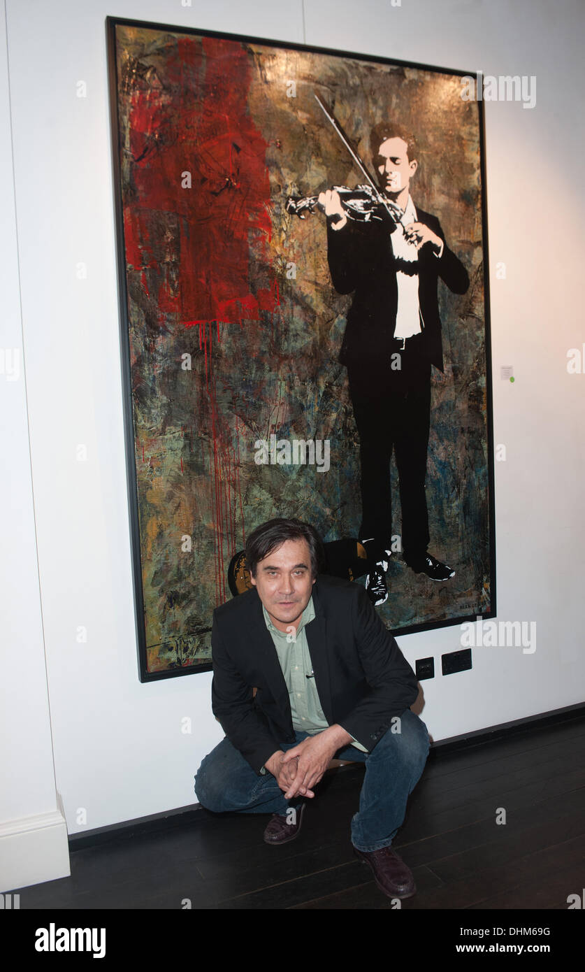 Xavier Prou aka 'Blek Le Rat' showcases previously unseen works during ...